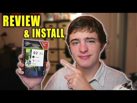 How To Install 62XL Ink Cartridges & Review!