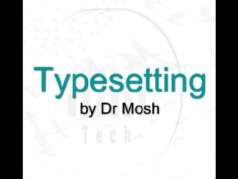 typesetting