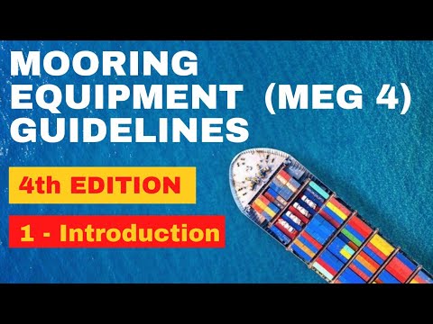 MEG4 - An introduction | Mooring equipment guidelines 4th edition