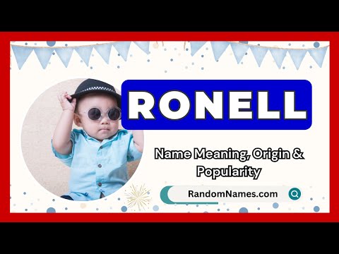 Ronell - Baby Boy Name Meaning, Origin & Popularity - RandomNames.com