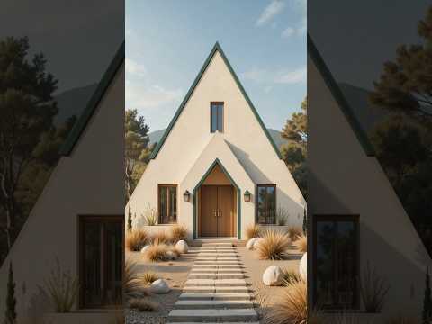 Would You Live in This Triangle House? 🔺🤯 | Modern Off-Grid Design