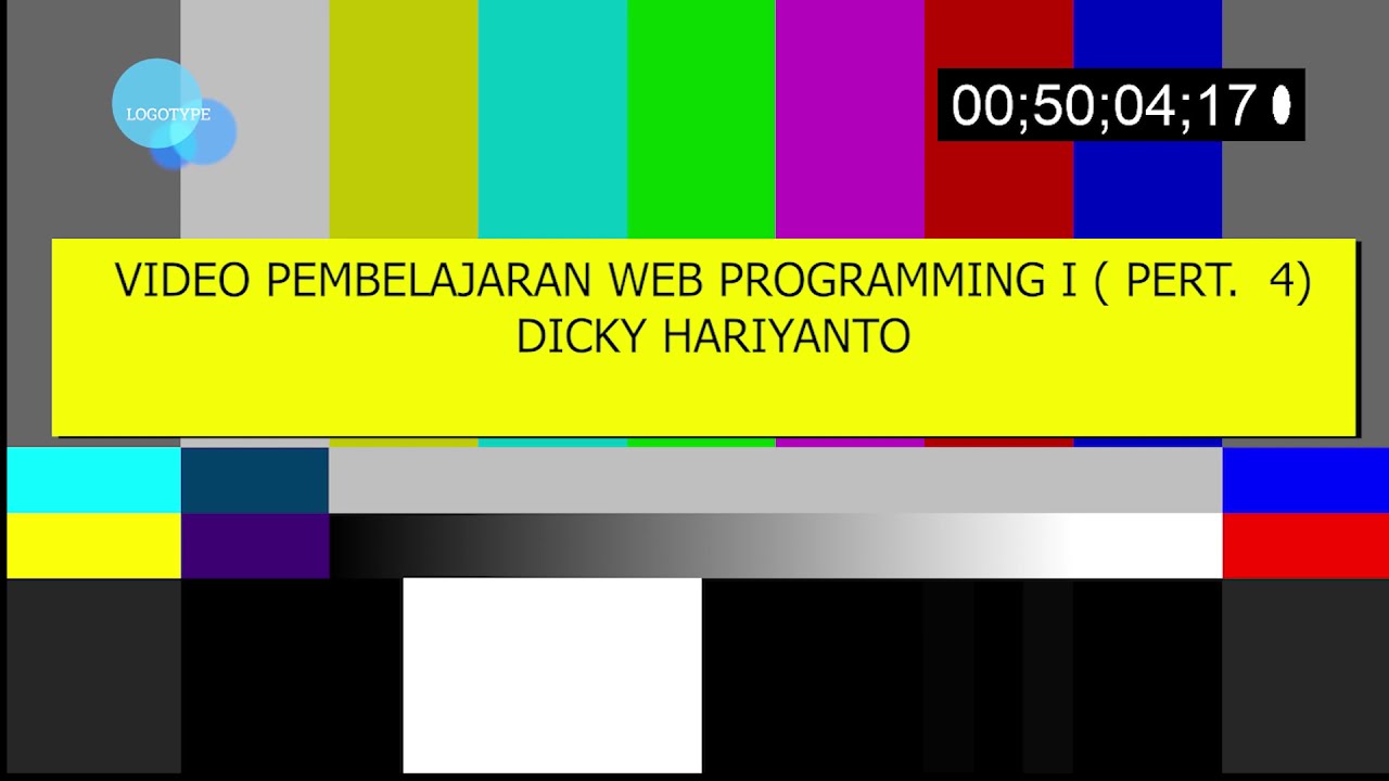 WEB PROGRAMMING I (Pertemuan 4)
