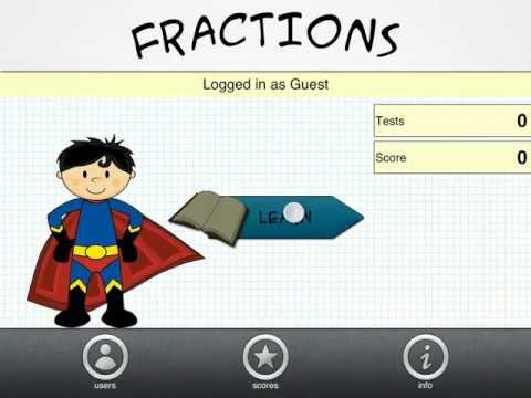 Fractions App