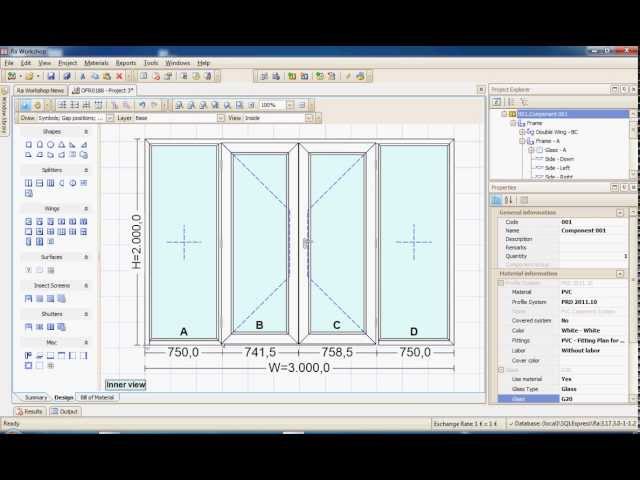 Doors & Windows Design Software - R.A Workshop Express Manufacturer ...