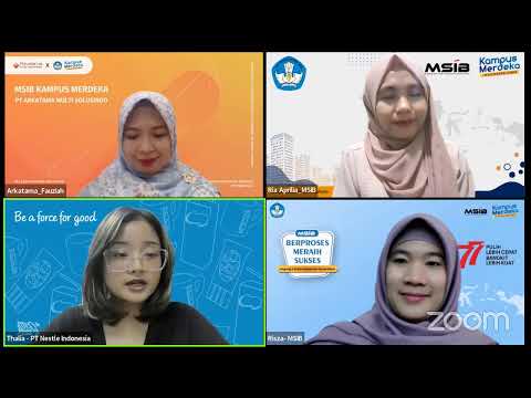Presentasi Mitra Magang Program MSIB Angkatan 5 (Hari Pertama)