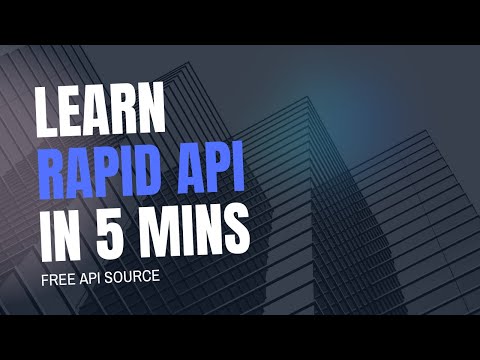 FREE APIS || HOW TO USE RAPID API || API TUTORIAL