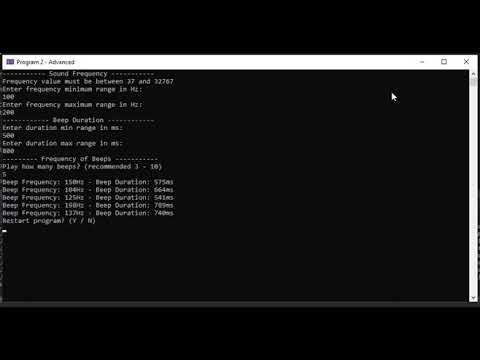 GitHub - Saeedo1998/Beep-Generator: Simple C# console app that ...