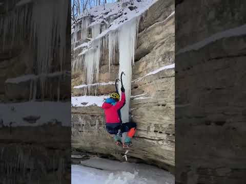 Ice Climbing Fail