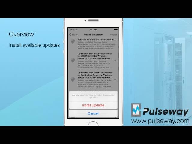 Pulseway Product Update Pulseway