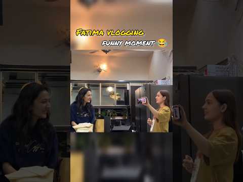 Fatima vlogging funny moment 😂 #sistrology #shorts #shotsfeed #shortvideo #ytshorts #fatimafaisal