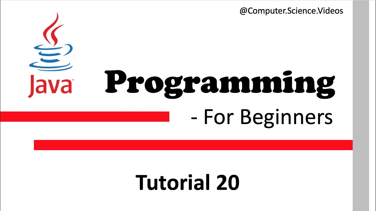 JAVA PROGRAMMING For Beginners - Tutorial 20 | Switch Case Statement