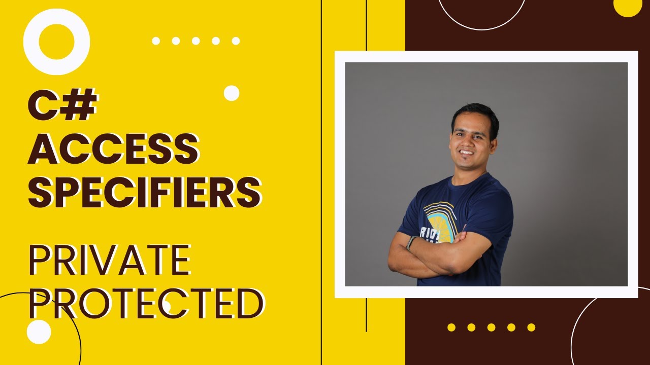 Access Specifiers | Private | C# | #oops #private #accesspecifiers