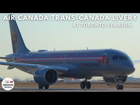 Air Canada Trans-Canada Livery Airbus A220-371 First Revenue Flight | C-GNBN | Departure At Toronto