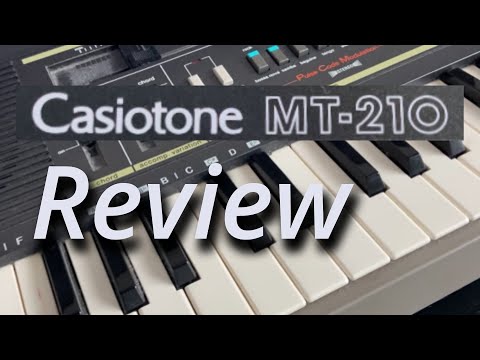 Casio Casiotone MT-210 - ranked #263 in Portable & Arranger Keyboards ...