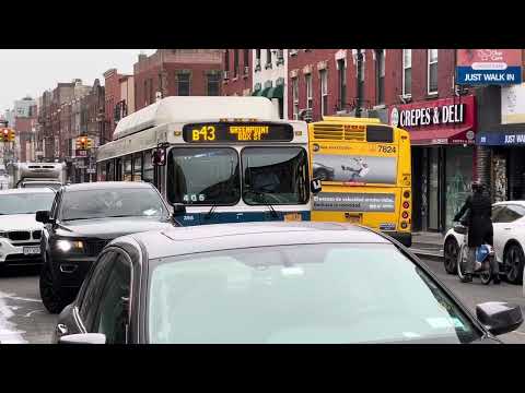 MTA NYCT #348 on the B43 to Greenpoint Box St
