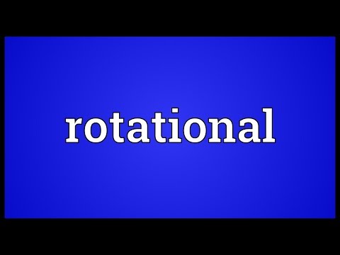 Rotational Meaning