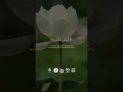 "Bermegahan Melalaikan Kalian", Surah At-Takatsur : Ayat 1-8, Reciter : Shidqi Abu Usamah