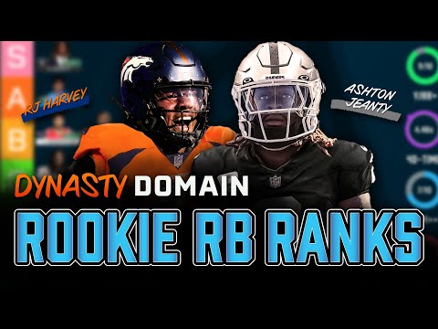 NEW 2025 Dynasty Rookie RB Rankings & Bakery Scores (Targets + Avoids)