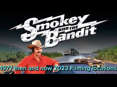 Smokey and the Bandit 1977, Then and now Filming locations