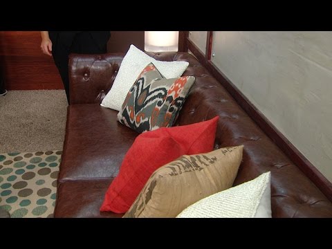 Designer Tip: Use Pillows to Create Visual Interest