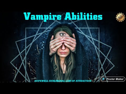 Developing Vampire Powers and Abilities: Pineal Gland Activation Subliminal_ 963 Hz- Binaural beats