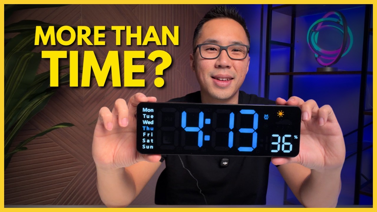 Digital Wall Clock Review — More Than Just Time