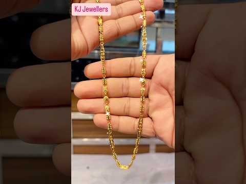 Ladies Chain in 10 gm onlyā¦#jewellery #goldjewellery #song #youtubeshorts #viralvideo