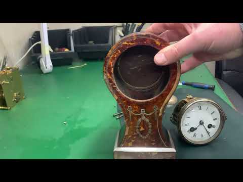C1890 Mogin French Striking table clock.