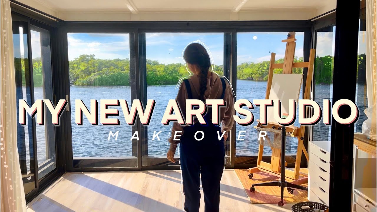 Moving Into MY NEW ART STUDIO! Extreme Makeover (Part 1)