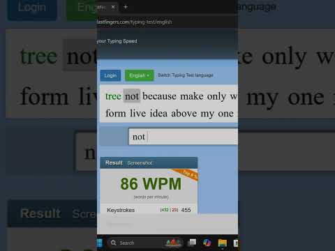 How Fast Can You Type?