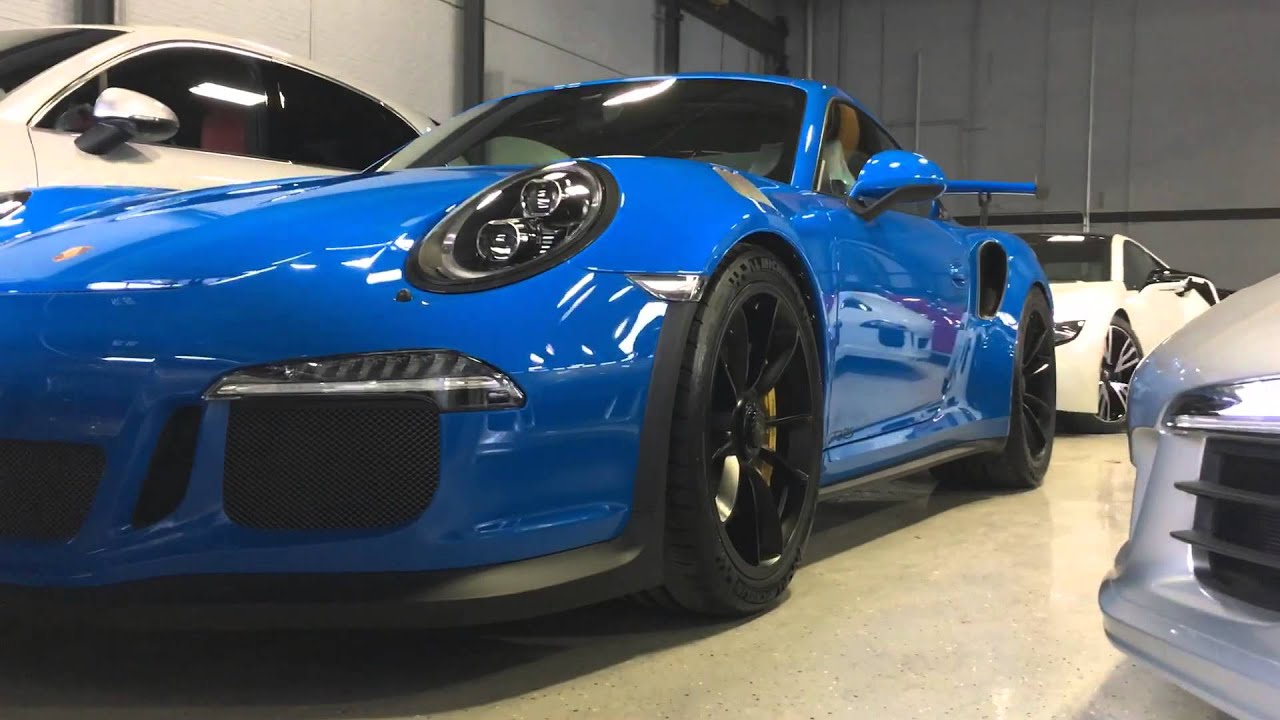 VooDoo Blue Porsche 911 GT3 RS Makes GT Silver Metallic GT3 RS Look ...