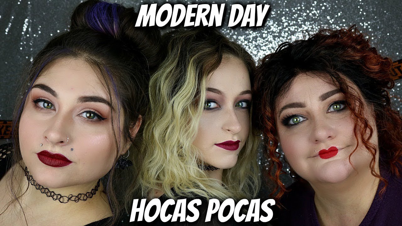 Modern Hocus Pocus Makeup ! The Sanderson Sisters Makeup Tutorial Beautybyjosiek | Halloween Makeup