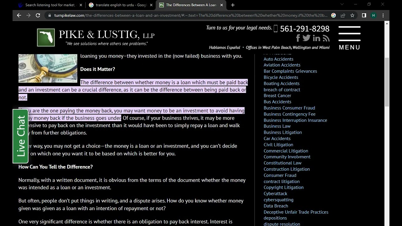 loan vs investment | what is the big difference | home loan vs investor financing