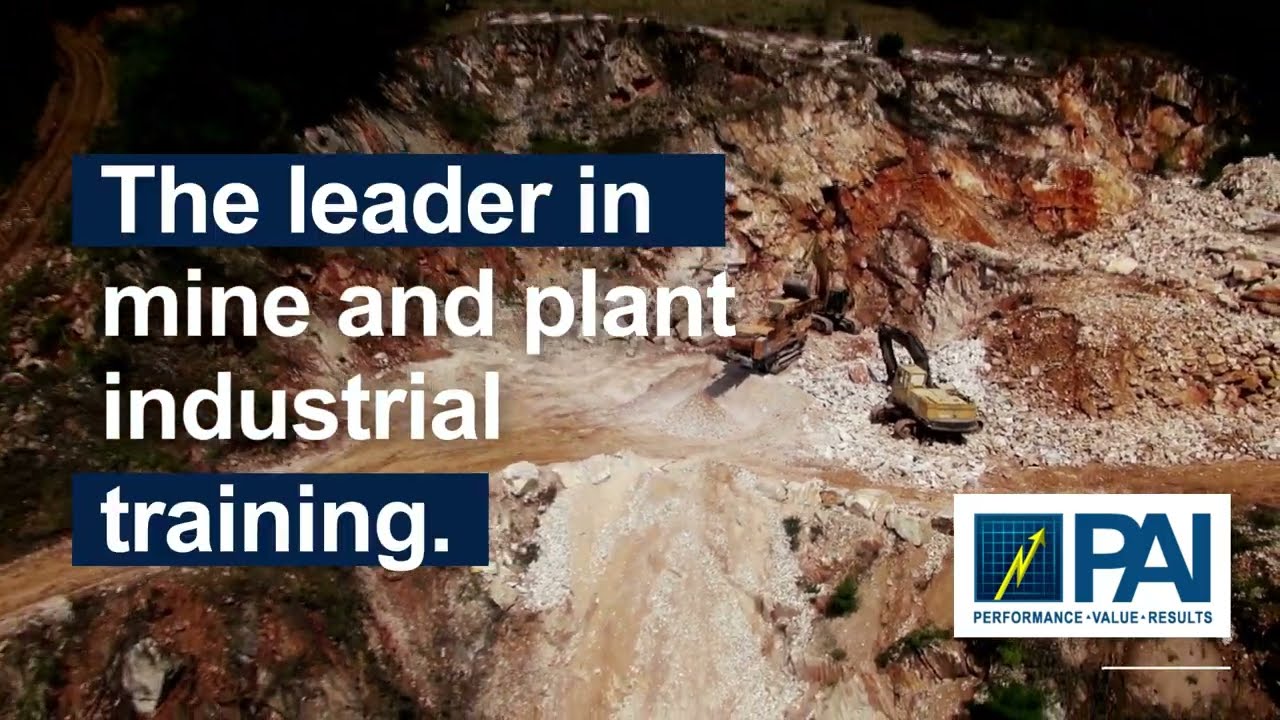 Interactive mine and plant industrial training