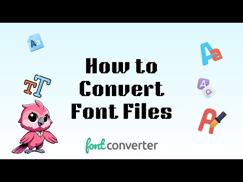 🔤 How to Convert Font Files Online Free | Easy Font Format Conversion for Designers