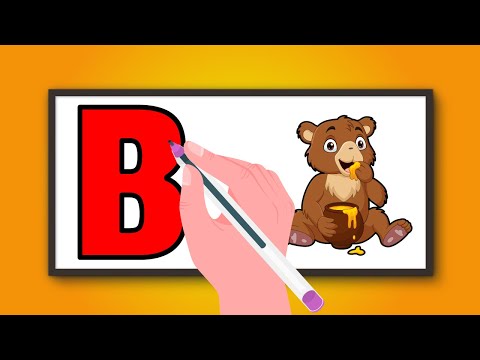 Letter B Worksheet | Alphabet worksheet for nursery | alphabet worksheet | Divyanshi kids Tv