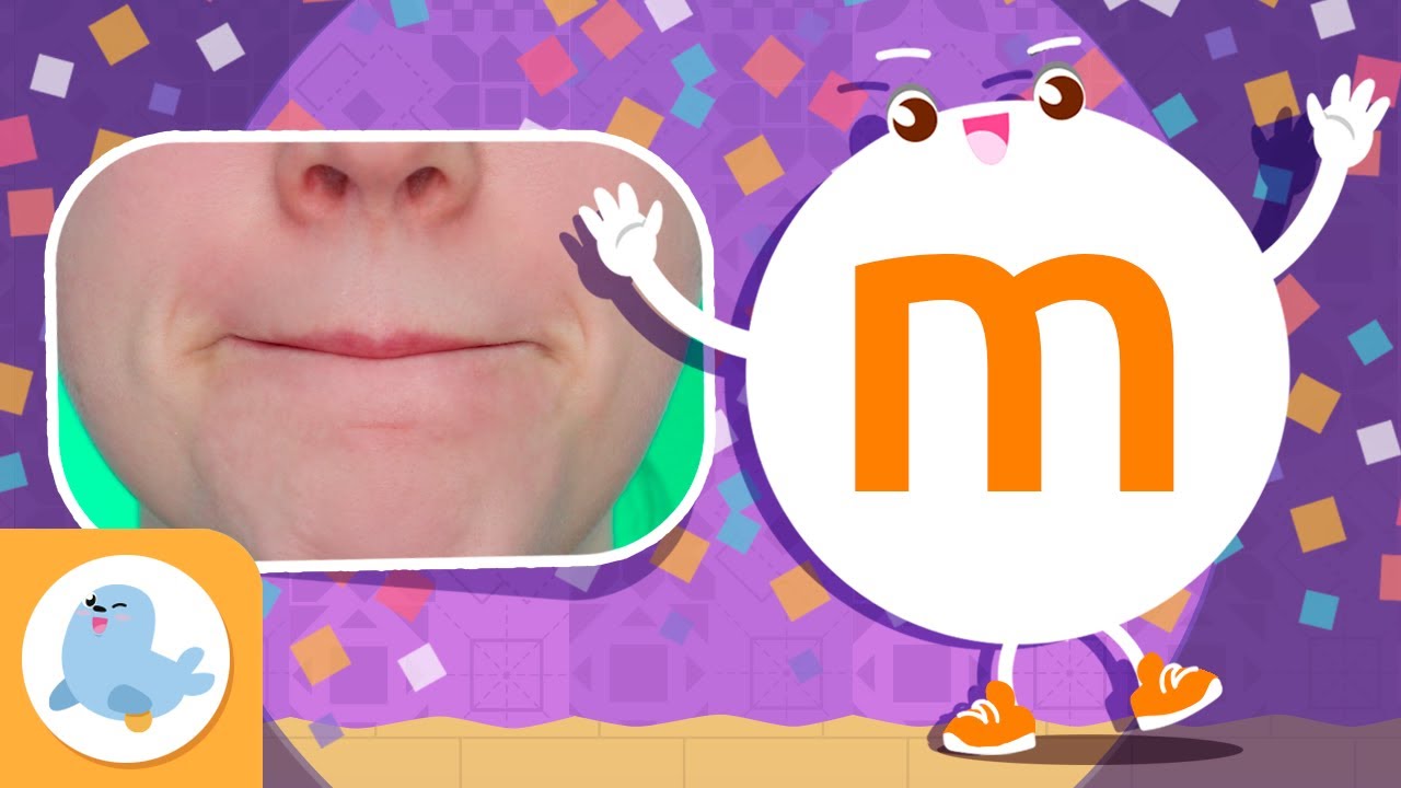 Phonics for Kids 🗣 The /m/ Sound ❄️ Phonics in English 🛴