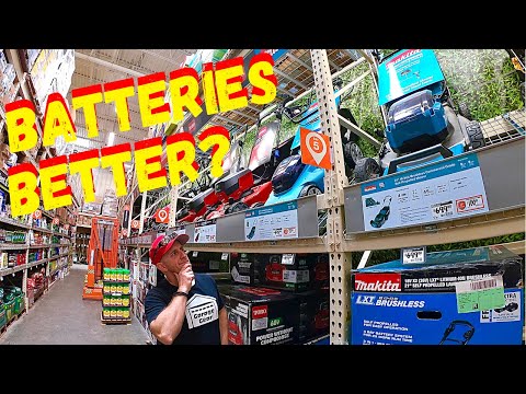 BEFORE YOU BUY A BATTERY POWERED LAWN MOWER, WATCH THIS!