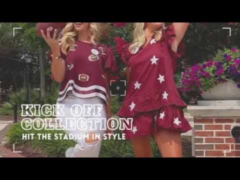 Game Day Outfits! Dress up for the stadium, y'all.