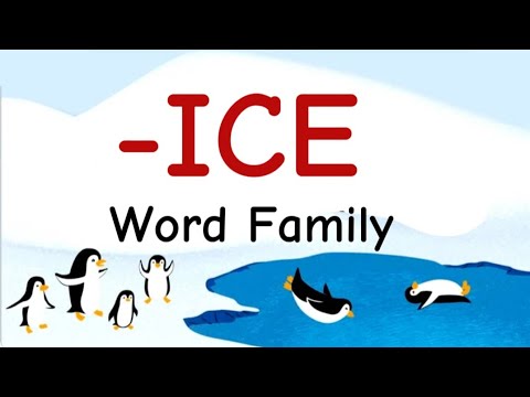 ice Word Family | Fun Words Ending in -ice | Phonics for Kids