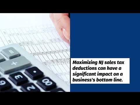 10 Tips for Maximizing NJ Sales Tax Deductions | Accountant Near Me Directory