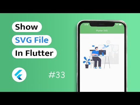Flutter Tutorial - How To Add SVG Image File | Flutter SVG | Видео