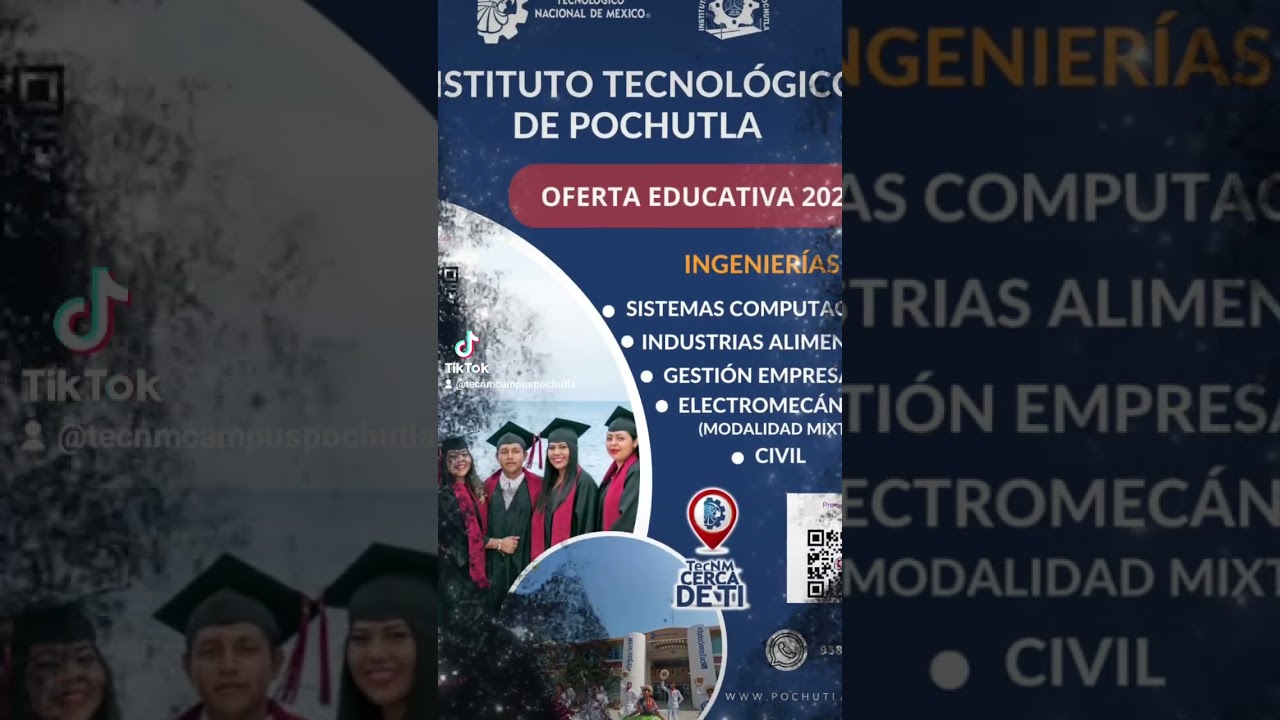 Oferta Educativa TecNM campus Pochutla
