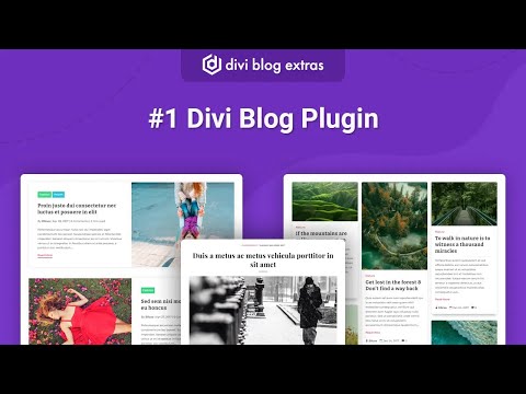 Divi Blog Extras - Blog and Archive Layout Plugin for Divi