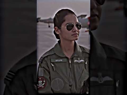 india 🇮🇳first 1️⃣women🥷 fighter pilot Avani chaturvedi  💕😍#IAF,#nda #airforce #shorts