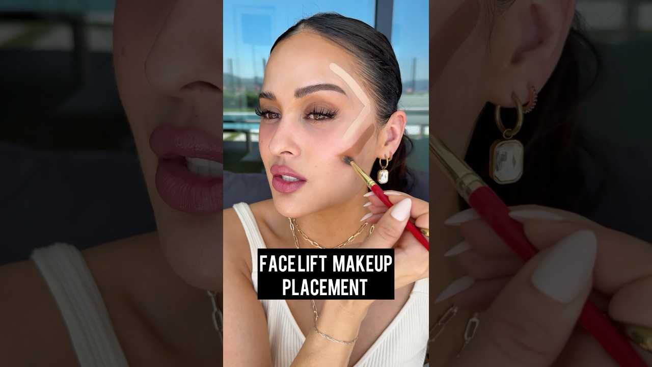 Facelift Makeup Placement l Christen Dominique
