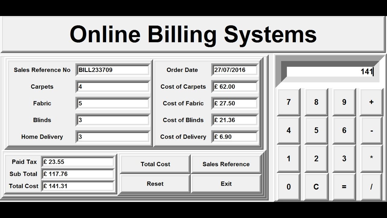 How to Create Billing Systems in Python - Tutorial 2