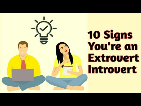 10 symptoms You're an Extroverted Introvert