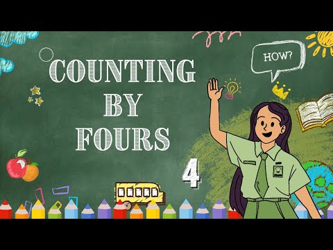 HOW TO SKIP COUNTING BY 4 TO 40
