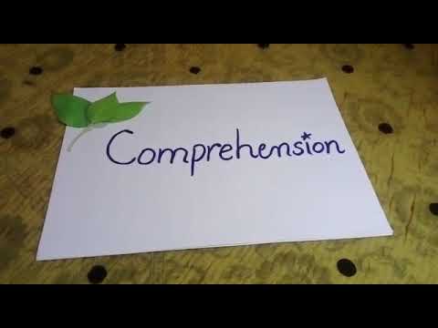 What is Comprehension ?